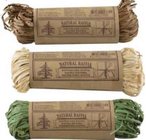 100% natural product - raffia is perfect for gardening and gift wrapping