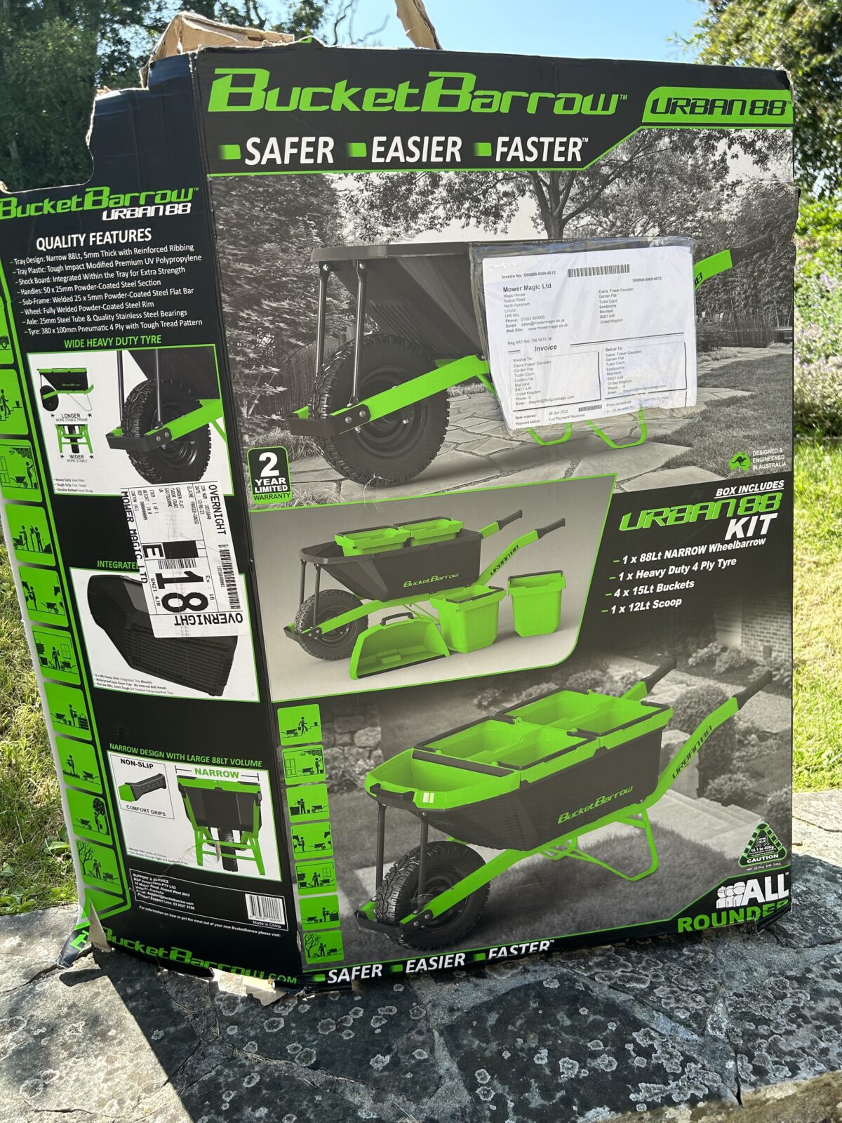 Review of BucketBarrow URBAN88 - The 3 Growbags